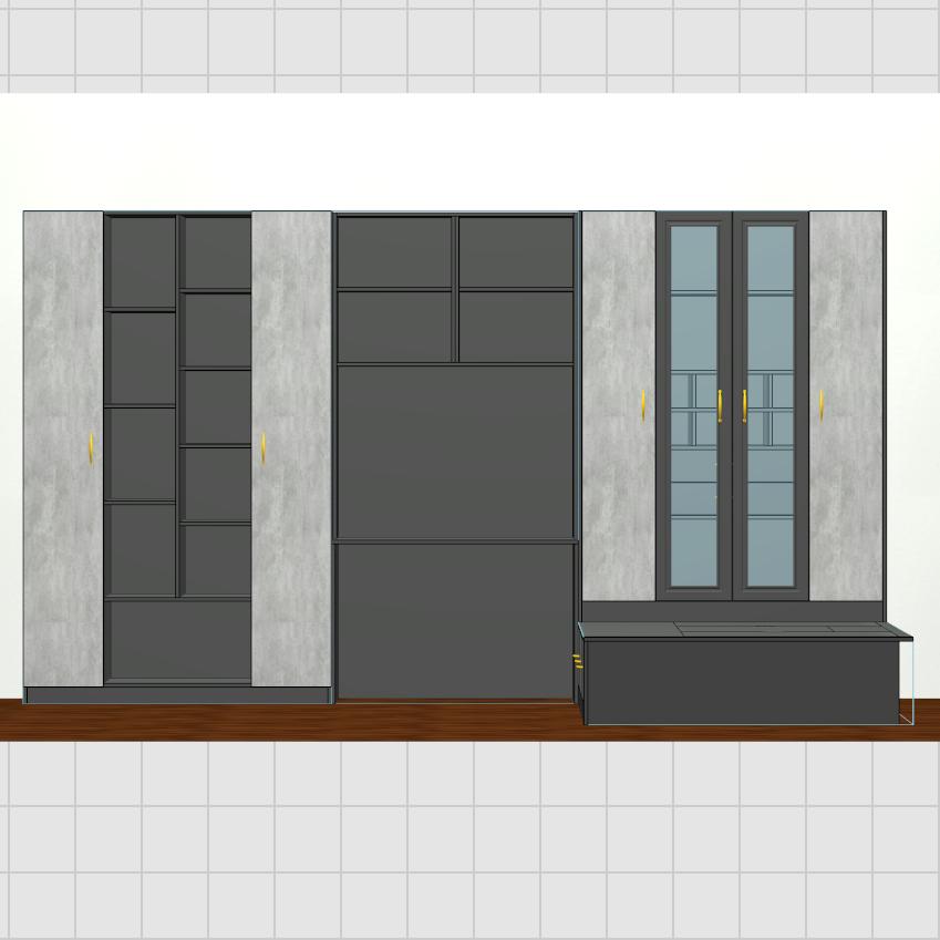 柜A3D模型下载_3D模型下载_免费3Dmax模型库-酷家乐